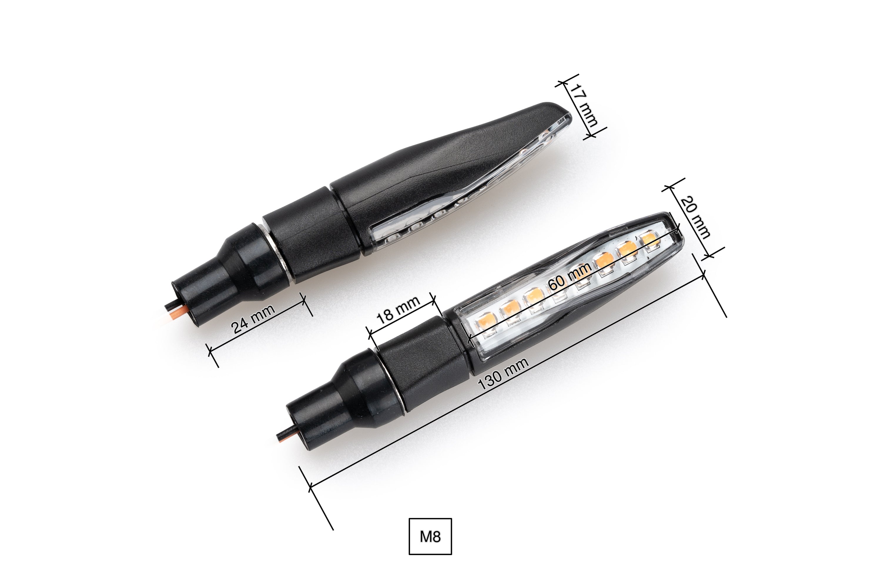 KTM RC 390 [2025] – Rugged indicator set – black