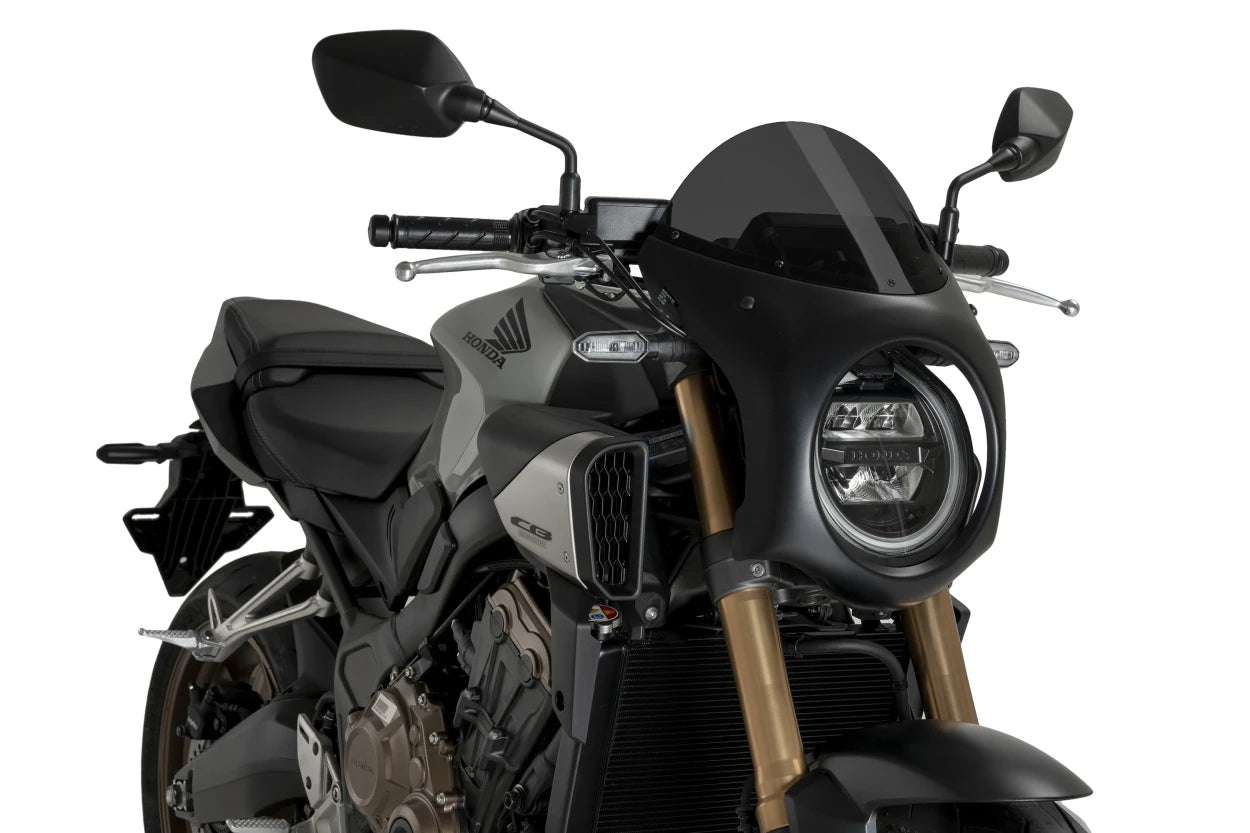 HONDA CB 650 R NEO SPORTS CAFE [2025] – Retro windshield – Tinted
