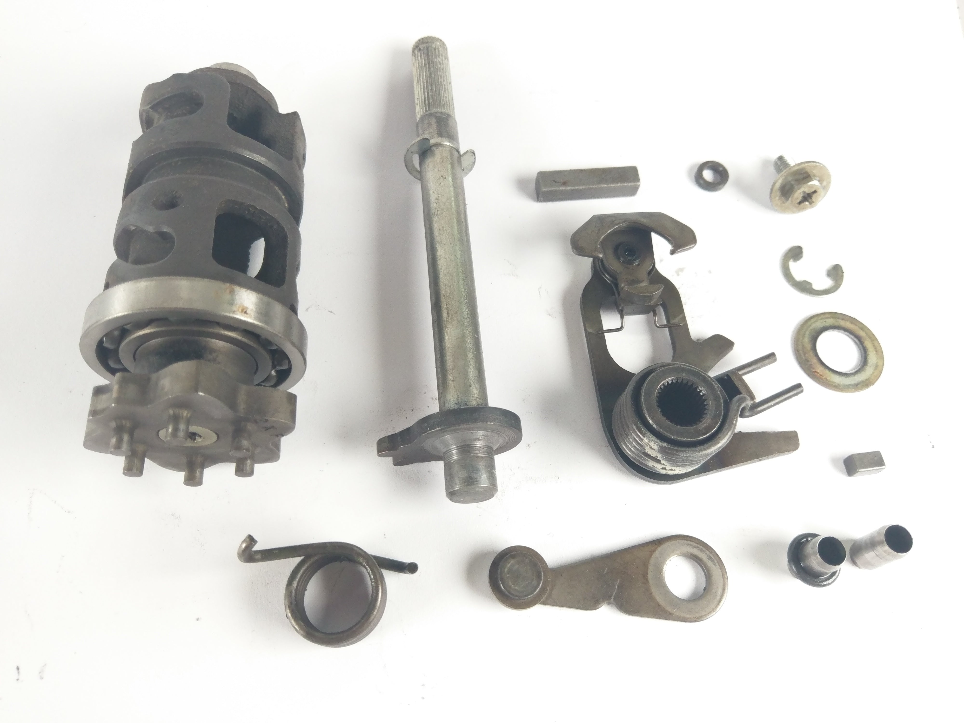 Yamaha XT 600 E 3UW - shift drum shift shaft shift mechanism